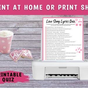 Valentine Finish the Lyrics Game Love Song, Guess the Lyrics, Name That ...