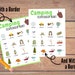 Printable Camping Scavenger Hunt for Kids Treasure Hunt Camping ...