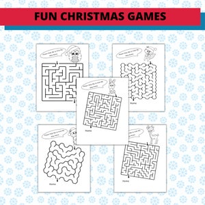 Christmas Activity Book for Kids, Christmas Classroom Activities ...