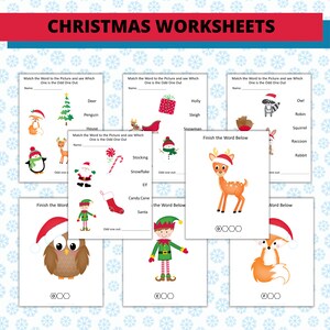 Christmas Activity Book for Kids, Christmas Classroom Activities ...