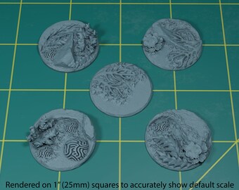 Atlantis Themed Bases Admiral Apocalypse Resin Bases - Etsy