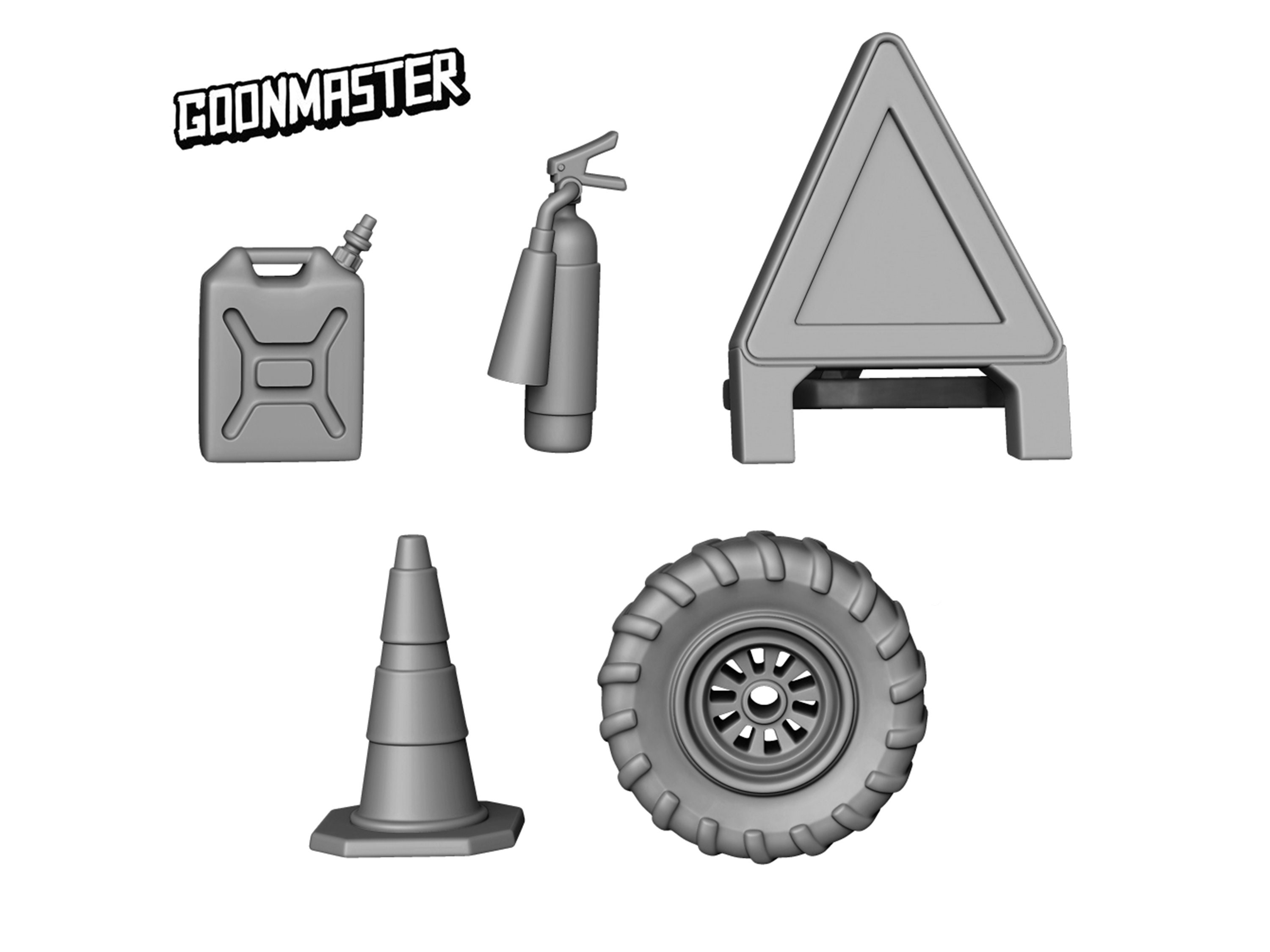 Base Bits - Garage (5 Bit Pack) | Sculpts by Goonmaster | 32mm Scale ...