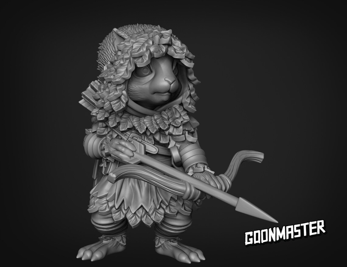 Squirrel Tracker #5 | Sculpt by Goonmaster | Fantasy Tabletop RPG ...