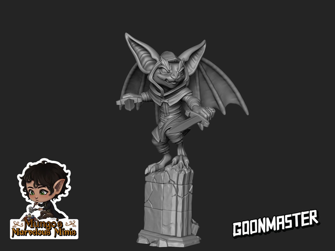 Bat Folk Knight Rogue 2 with or W/O Hood Sculpt by - Etsy