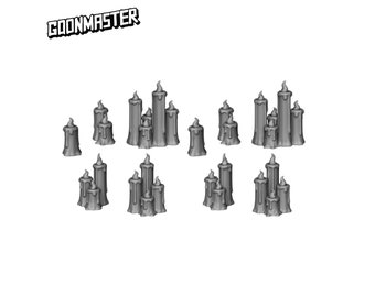 Base Bits Steel Girders 10 Bit Pack Sculpts by Goonmaster Sci-fi ...