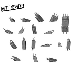 Base Bits - Rubble #1 Concrete/building (18 Bit Pack) | Sculpts by ...