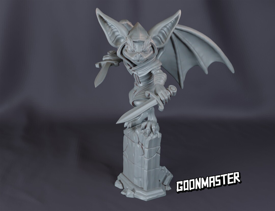 Bat Folk Knight Rogue #2 (with or W/O Hood) | Sculpt by Goonmaster ...