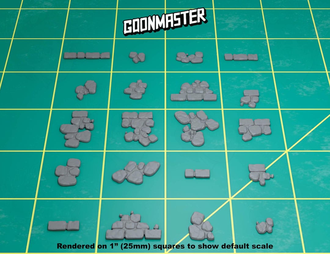 Base Bits - Cobblestone Path (20 Bit Pack) | Sculpts by Goonmaster ...