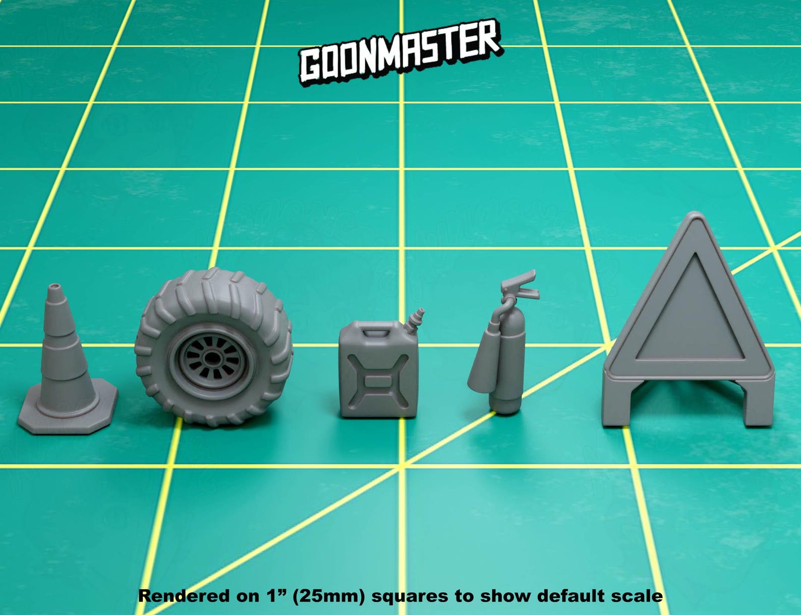 Base Bits - Garage (5 Bit Pack) | Sculpts by Goonmaster | 32mm Scale ...
