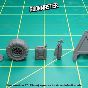 Base Bits - Garage (5 Bit Pack) | Sculpts by Goonmaster | 32mm Scale ...