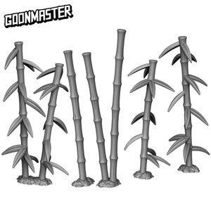 Base Bits - Bamboo (5 Bit Pack) | Sculpts by Goonmaster | 32mm Scale ...
