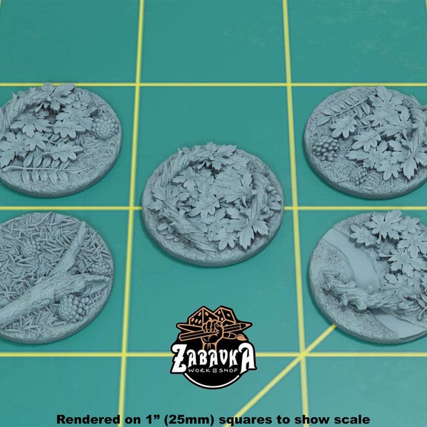 25mm Miniature Bases - Etsy