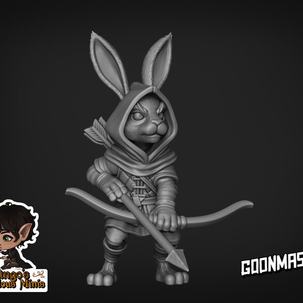 Rabbitfolk Miniature - Etsy
