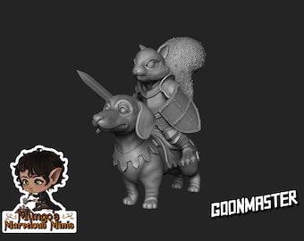 Squirrel Miniature Rpg - Etsy