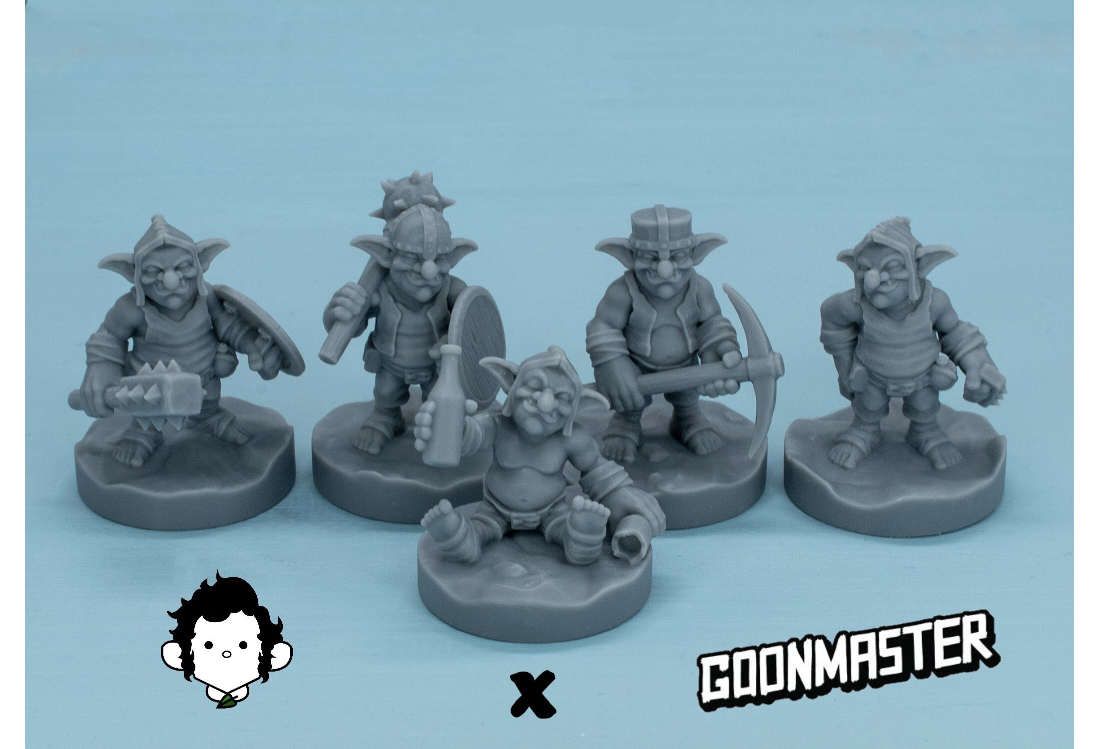 Toys & Games Miniature Toys Toys The fighter GoblinGroglin #2 32mm ...