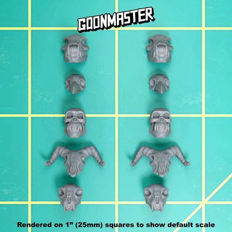 40k Skulls Base Bits - Etsy