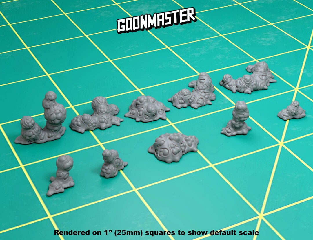 Base Bits - Organic Mass (10 Bit Pack) | Sculpts by Goonmaster | 32mm ...