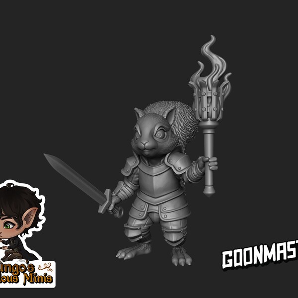 Squirrel Miniature - Etsy