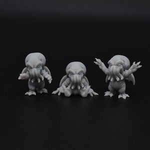 Baby Cthulhu/star Spawn Miniatures (3 Mini Set) | Sculpt by Goonmaster ...
