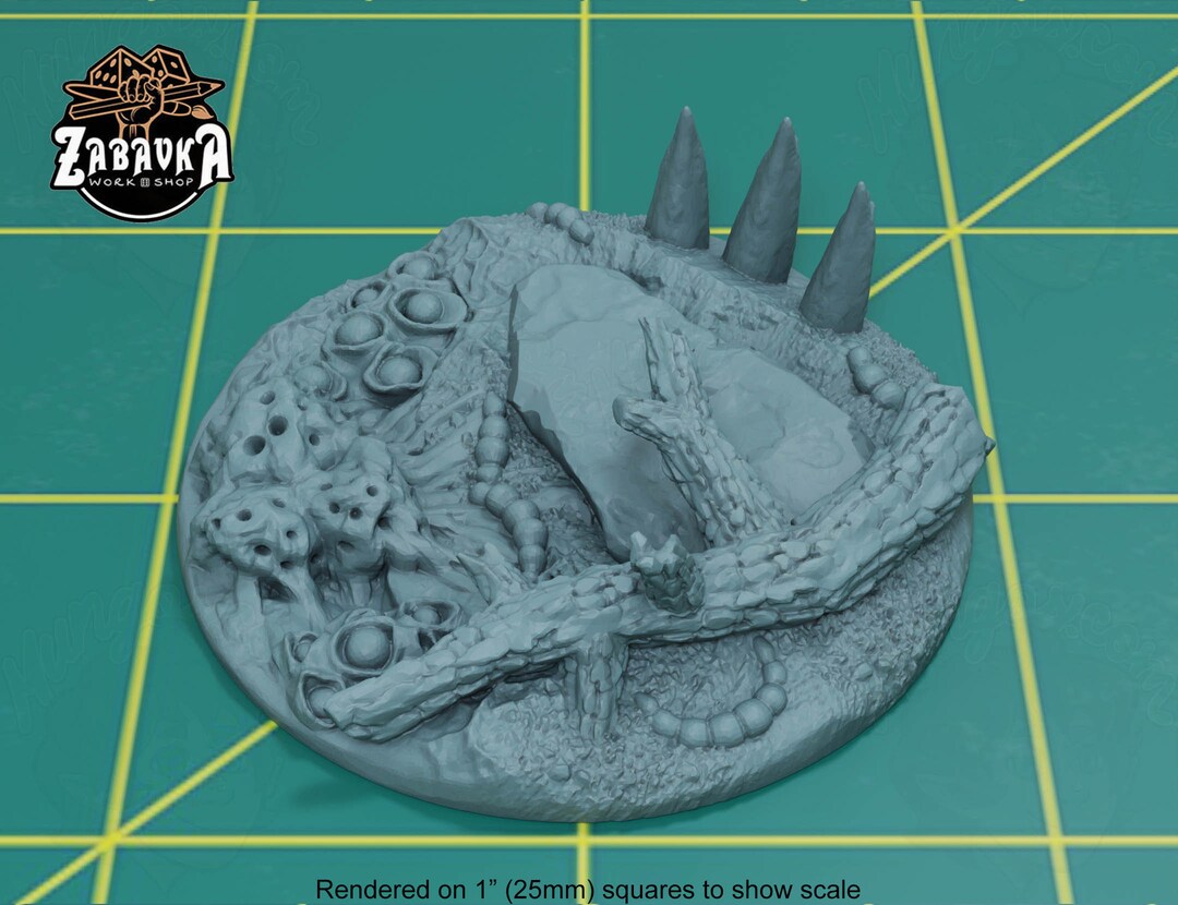 50mm Pestilence/plague Base Topper Sculpts by Zabavka Workshop Tabletop/rpg/wargaming Miniature ...