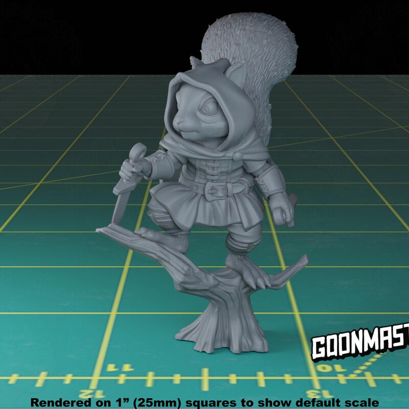 Squirrel Miniature - Etsy