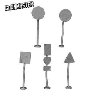 Base Bits - Street Signs (5 Bit Pack) | Sculpts by Goonmaster | 32mm ...