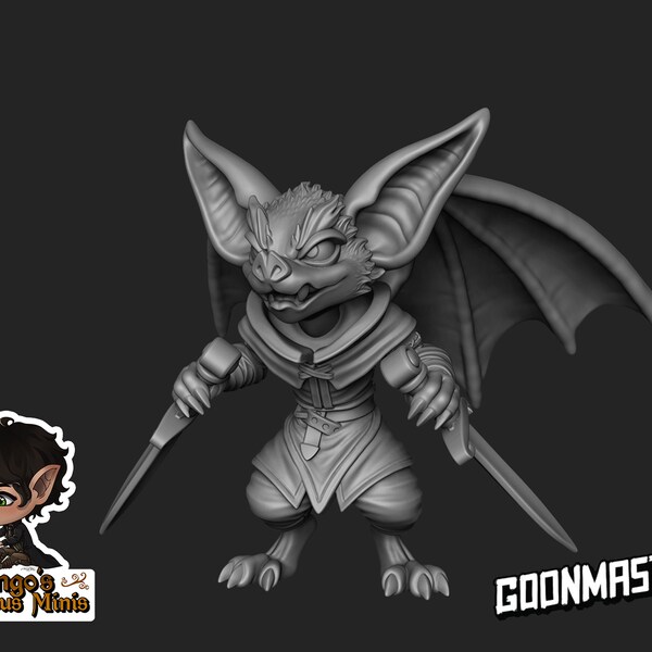 Dnd Bat Miniature - Etsy