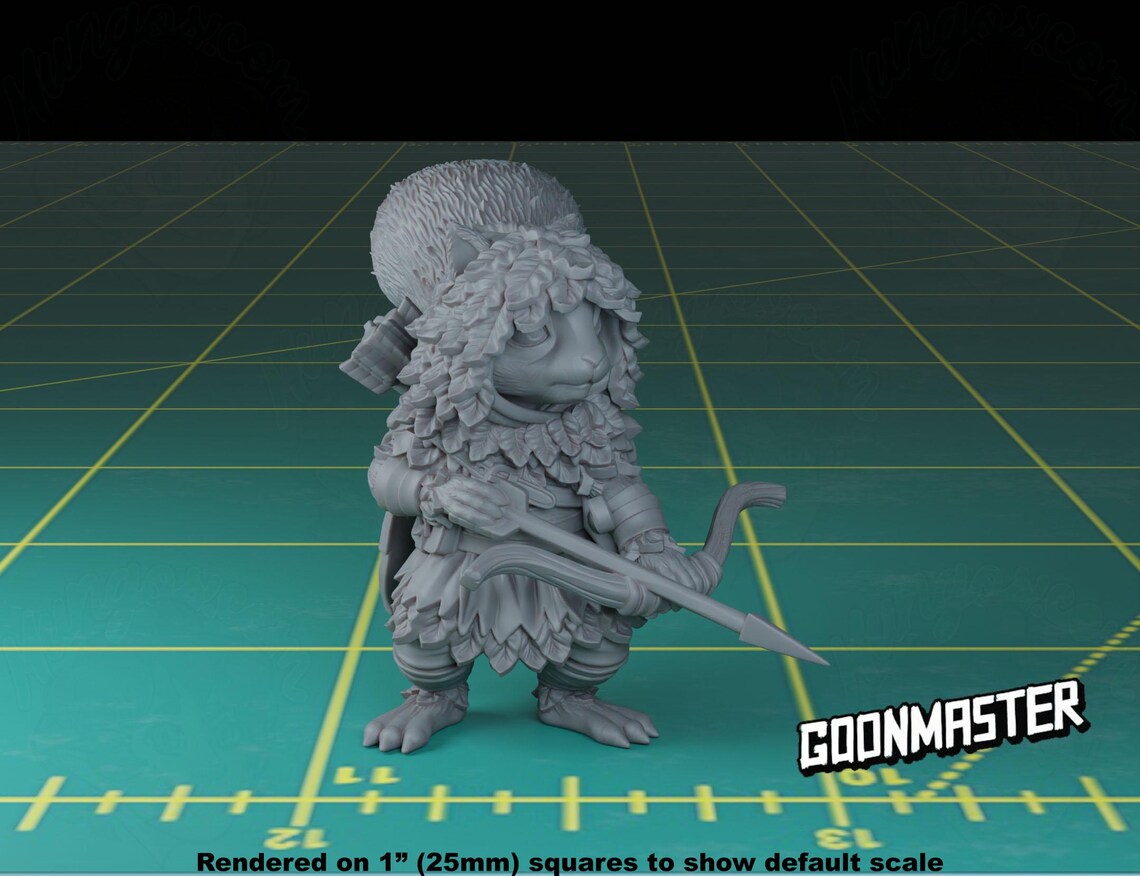 Squirrel Tracker #5 | Sculpt by Goonmaster | Fantasy Tabletop RPG ...