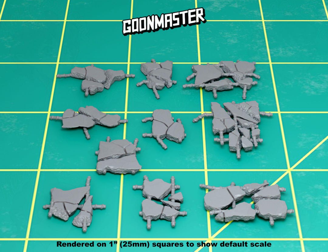 Base Bits - Broken Concrete and Rebar (10 Bit Pack) | Sculpts by ...