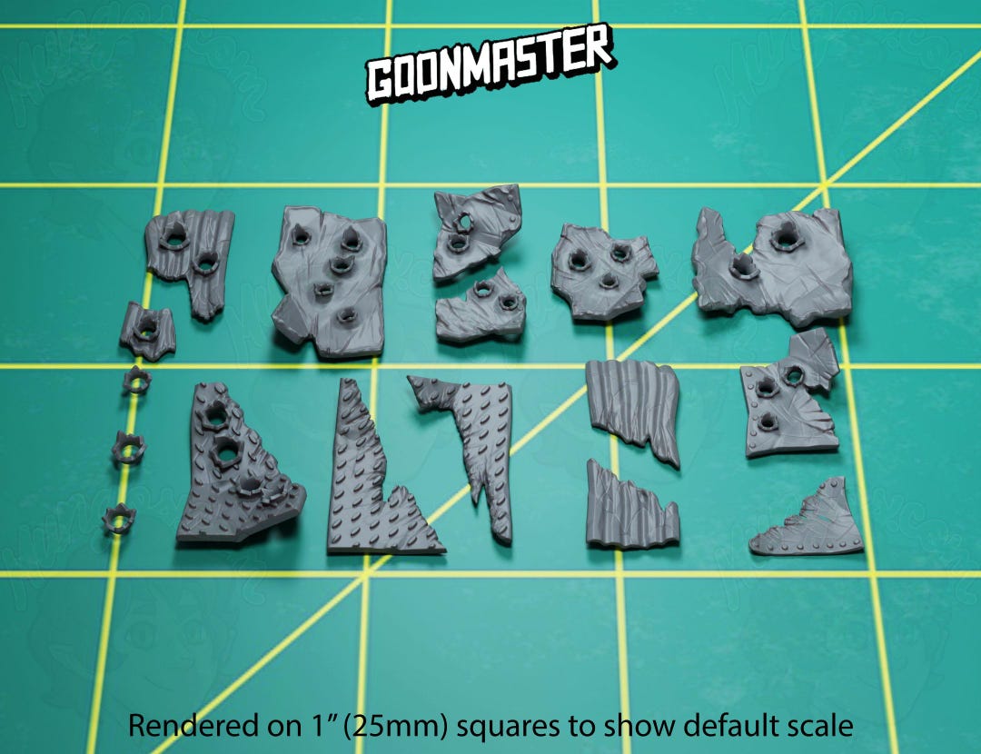 Base Bits - Metal Scraps #1 (17 Bit Pack) | Sculpts by Goonmaster ...