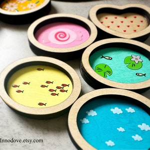 Hamster Wooden Plates/ Cute Hamster Dish/ Hammy Food Tray/ Custom Theme ...