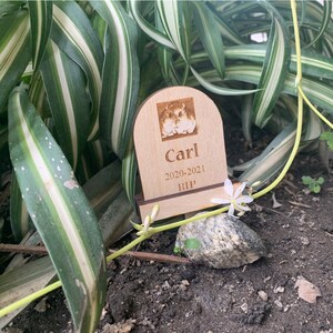 Custom Hamster Grave Stone/ Memorial Grave Marker/ for Hamster Loss ...