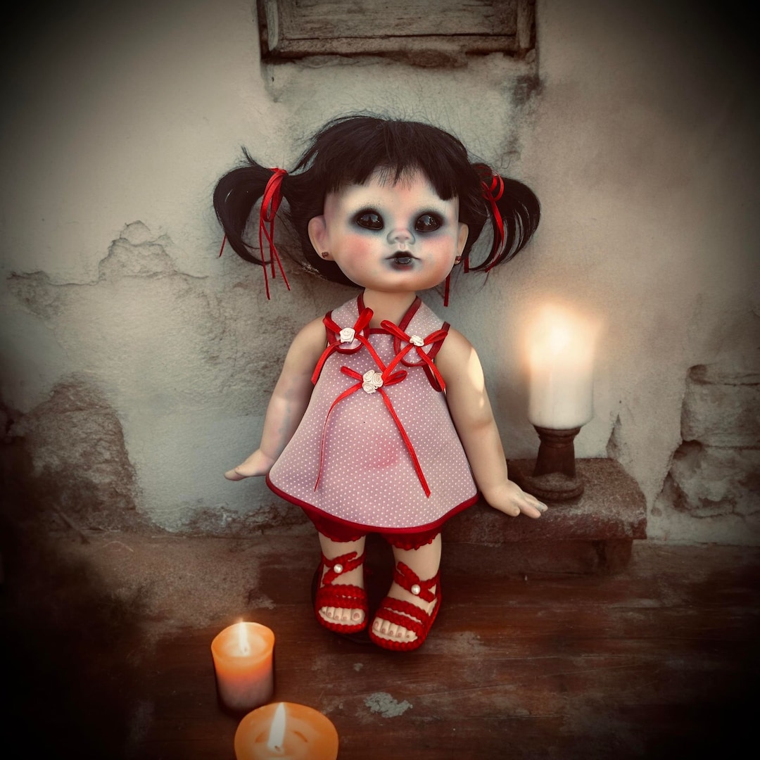 Meet Emily 16 Doll Porcelain Zombie Undead Witchy Creepy Haunted Spirit ...