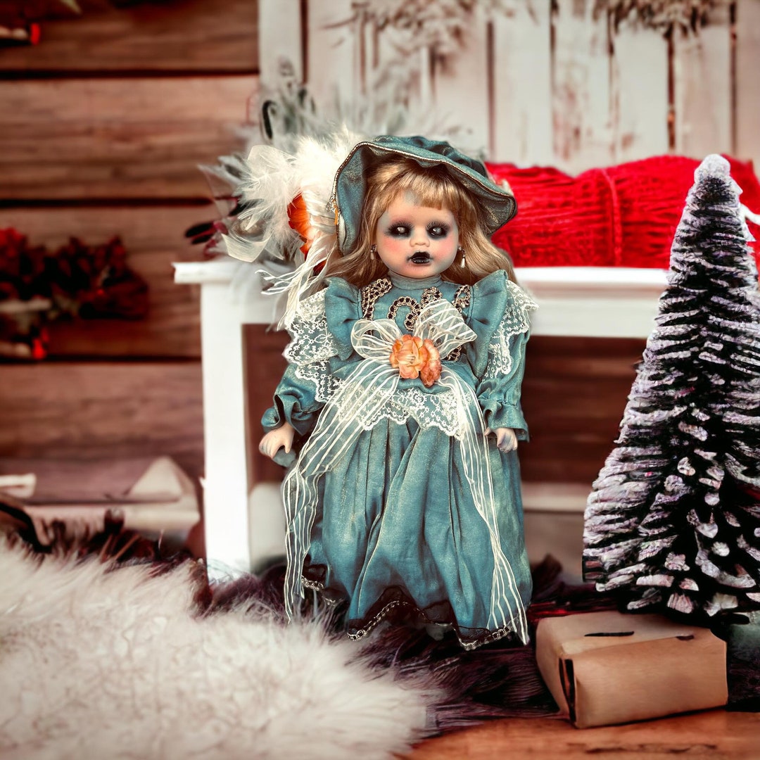 Meet Adelina 18" Victorian Doll Porcelain Witchy Creepy Haunted Spirit ...