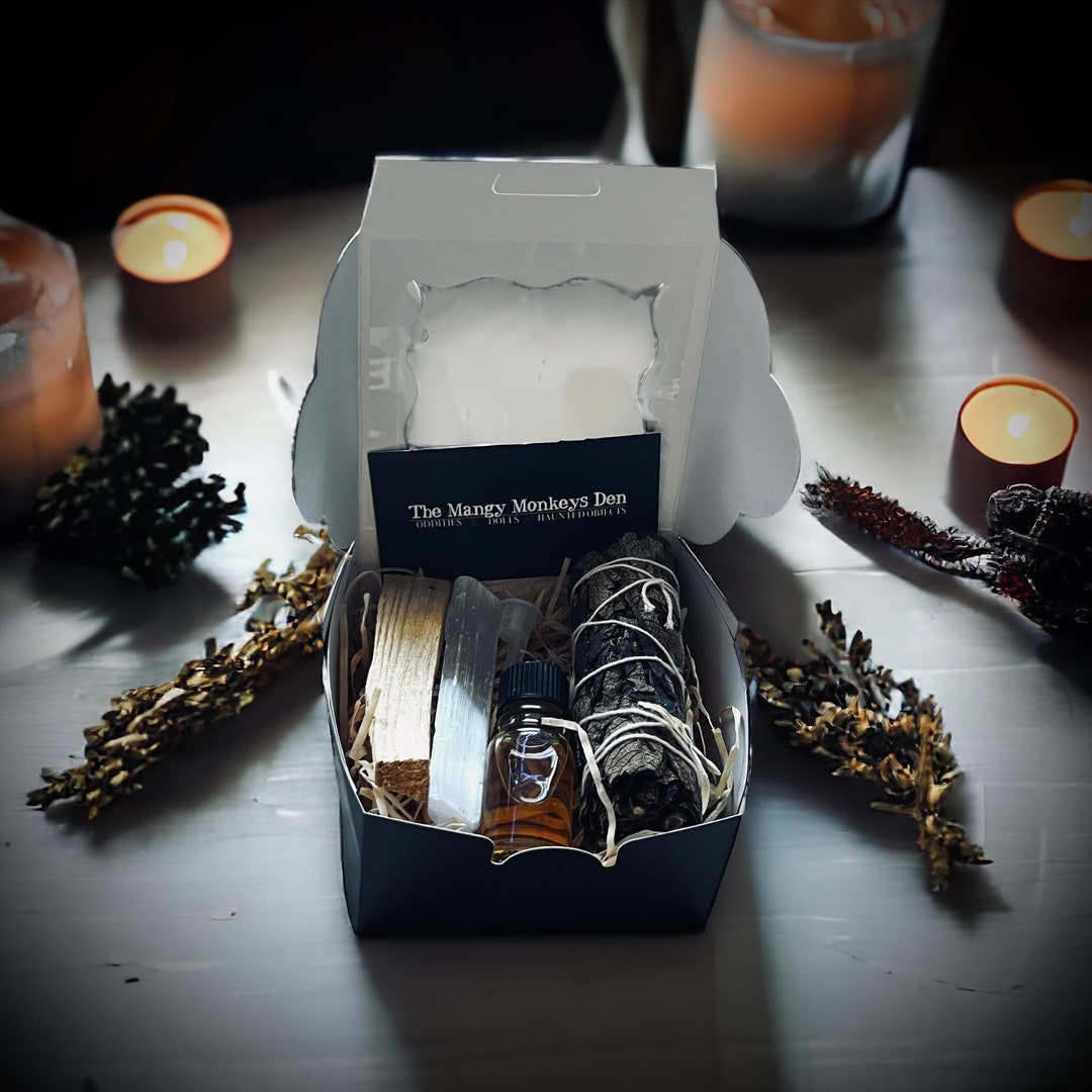 Warding off Evil Ritual Kit Gift Set Manifestation Box Ritual Sage ...