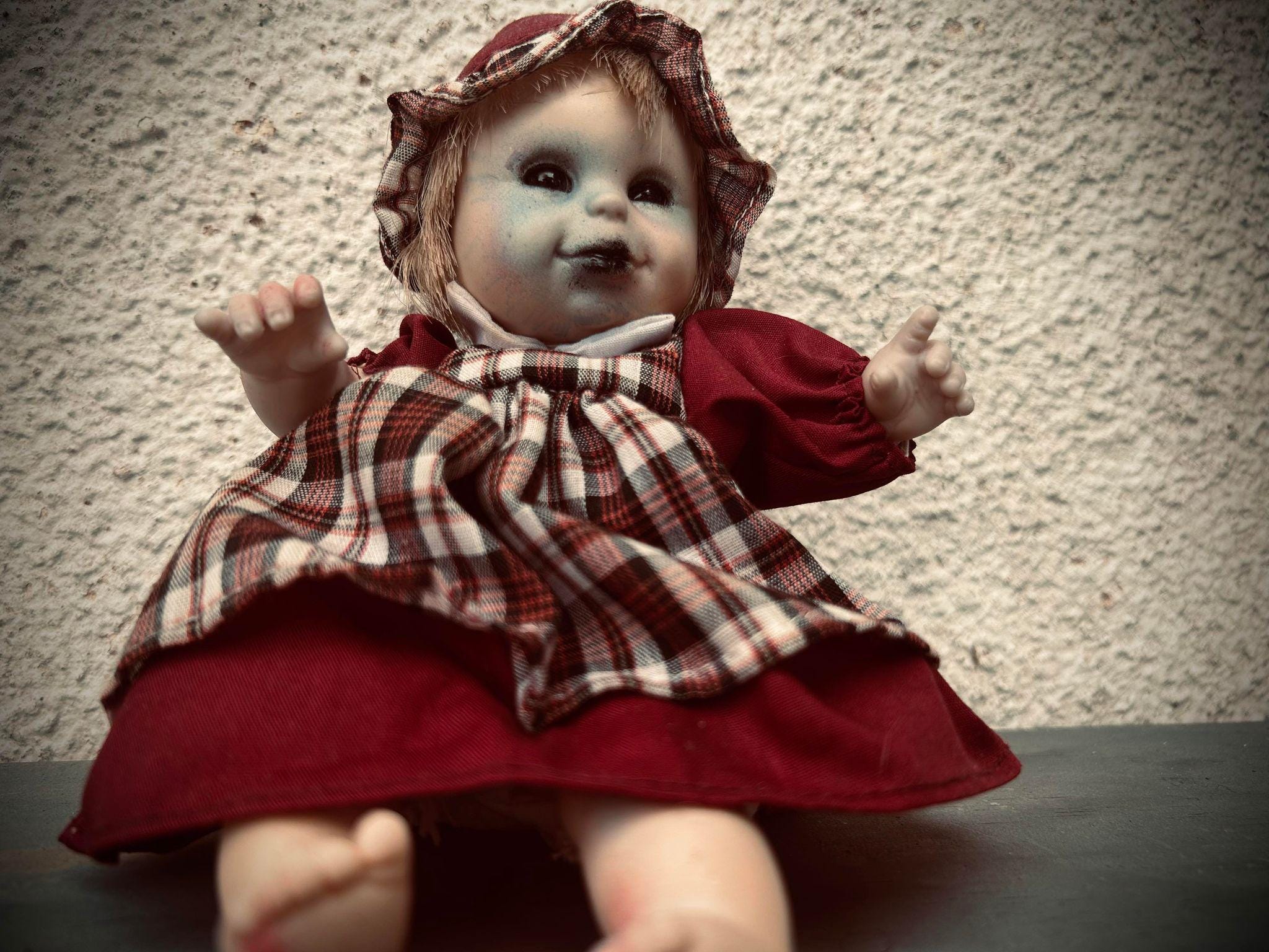 Meet Rory 7" Mini Haunt Doll Porcelain Zombie Undead Haunted Spirit ...