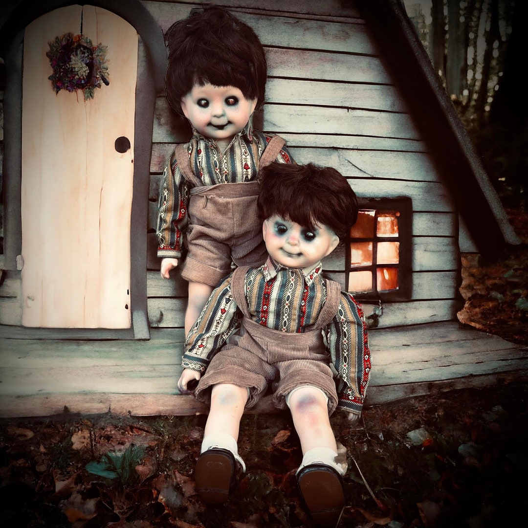 Meet Ryan & Robin 15 Twin Spirit Porcelain Baby Doll Haunted Vessels ...