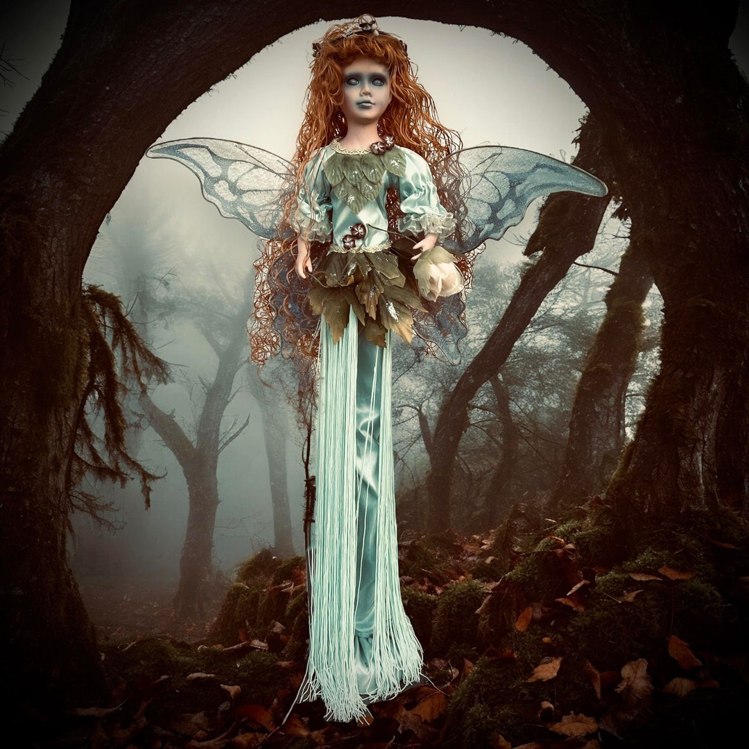 Penelope 27" Fairy Doll Porcelain Magical Undead Witchy Creepy Haunted ...
