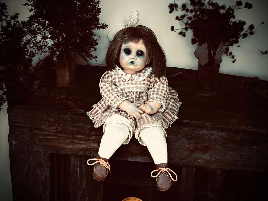 Meet Mina 16" Doll Porcelain Undead Witchy Creepy Haunted Spirit Scary ...