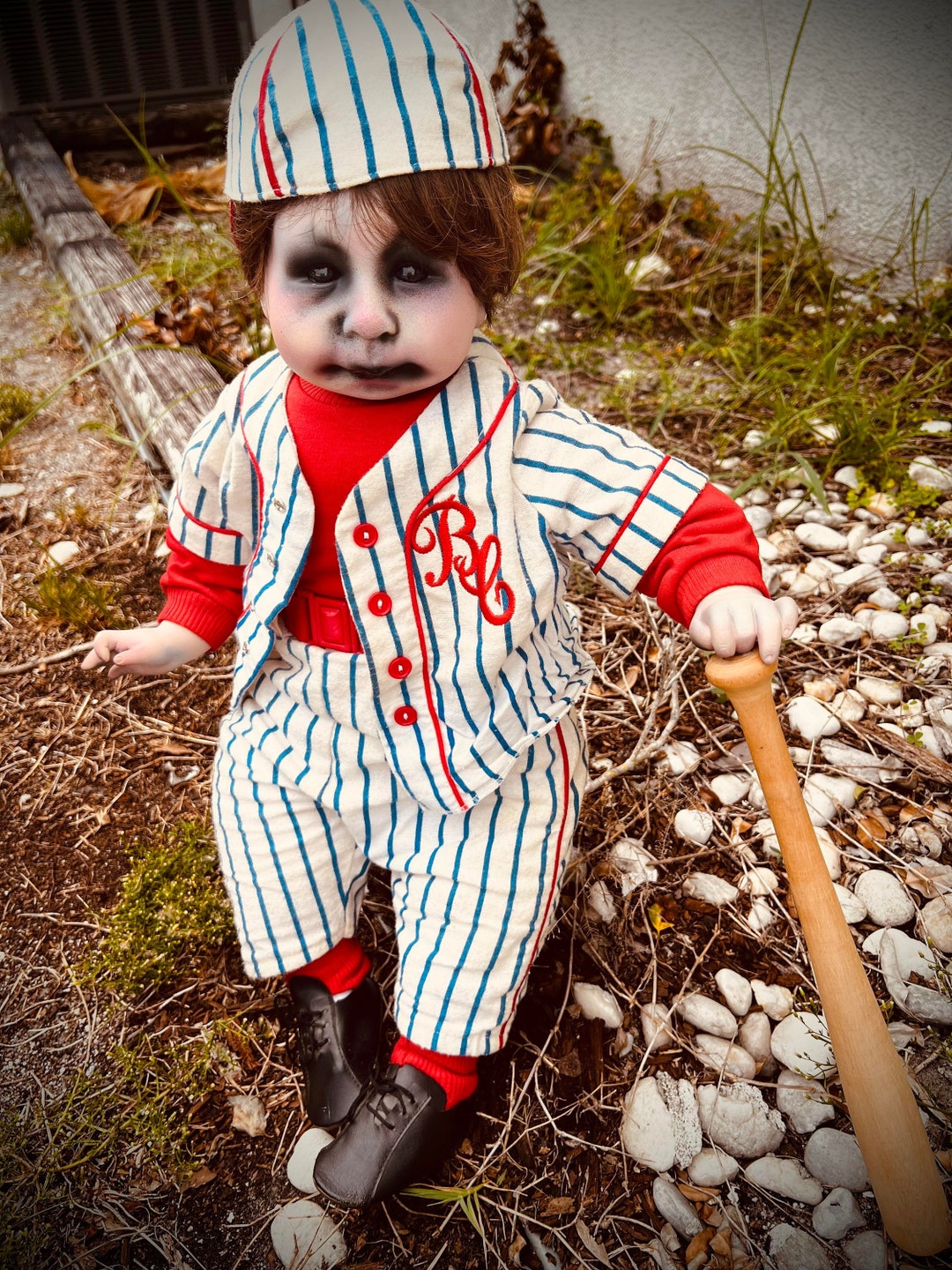 Meet Bubba home Run Chubbs 24 Baby Baseball Haunted Spirit Infected ...