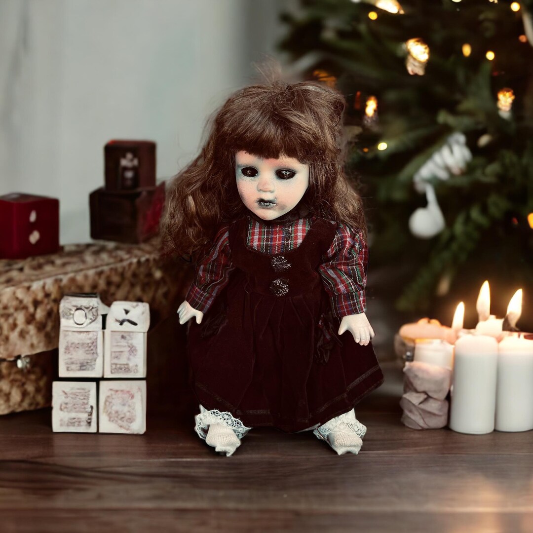 Meet Robin 11" Doll Porcelain Witchy Creepy Haunted Spirit Infected ...