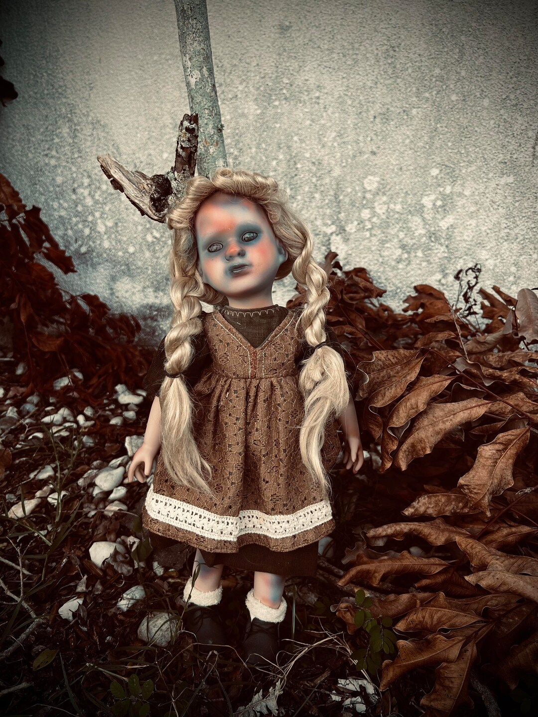Meet Chloe 18" Doll Porcelain Witchy Creepy Haunted Spirit Infected ...