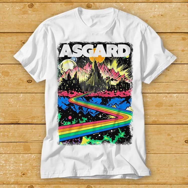 Welcome to Asgard T-shirt Home of the Gods Odin Poster Thor - Etsy
