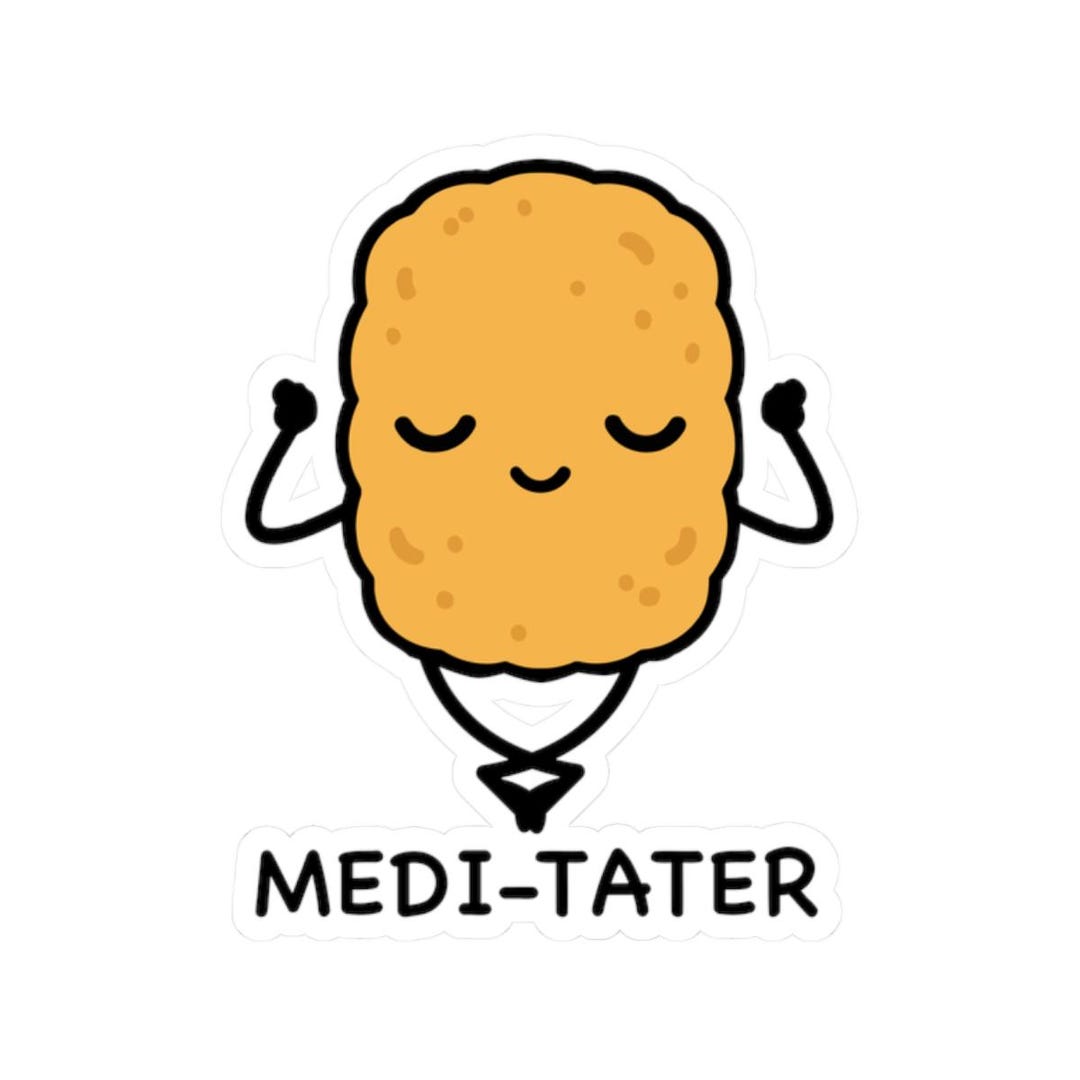 Medi-tater Tater Tot Sticker - Etsy