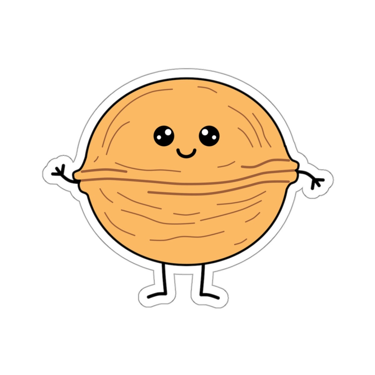 Walnut Sticker - Etsy