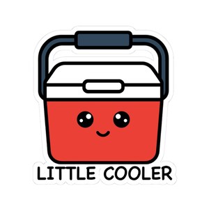 Little Cooler Sticker - Etsy
