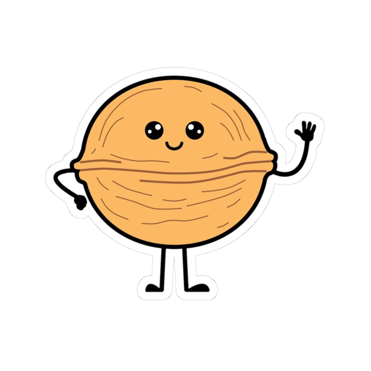 Walnut Sticker - Etsy