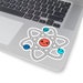 Atom Sticker - Etsy