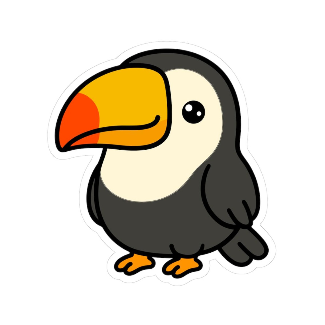 Toucan Sticker - Etsy