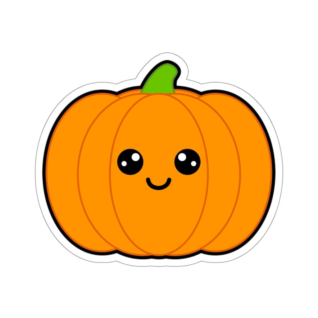 Pumpkin Sticker - Etsy
